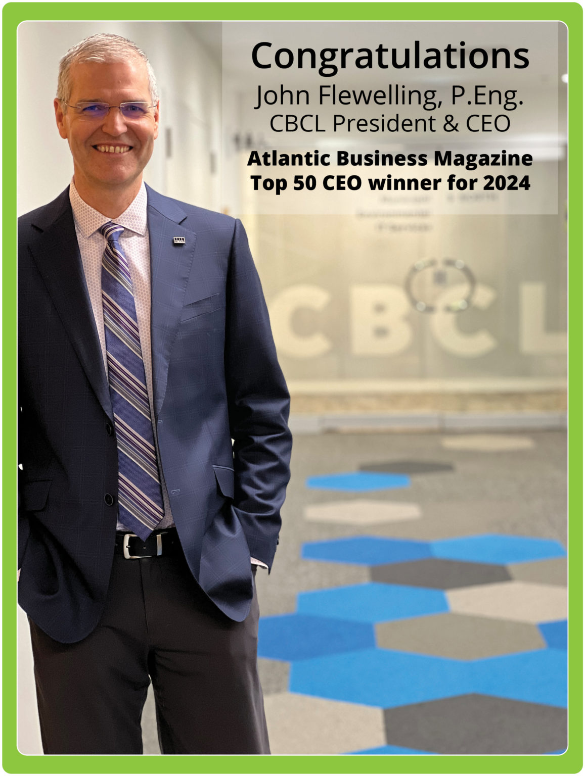 CBCL President named Top 50 CEO in Atlantic Canada - CBCL